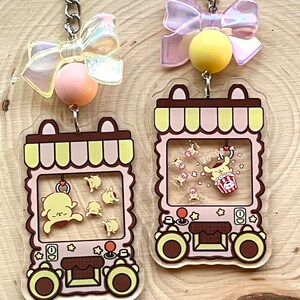 Kawaii Claw Game Machine Keychains / Kawaii Gifts / Kawaii Keychain - Etsy