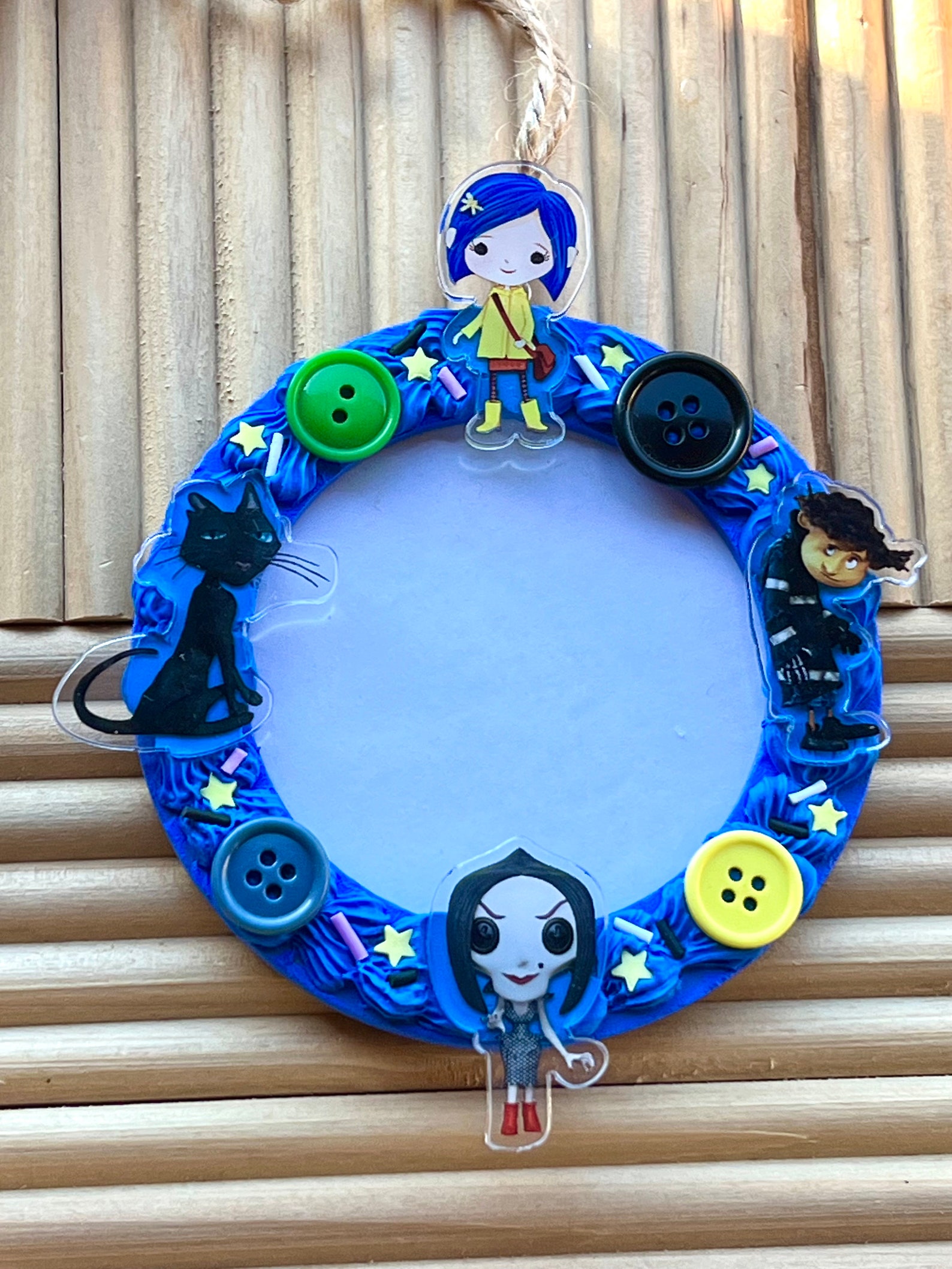 Coraline Decoden Picture Frame Ornament / Decoden Picture Frame ...