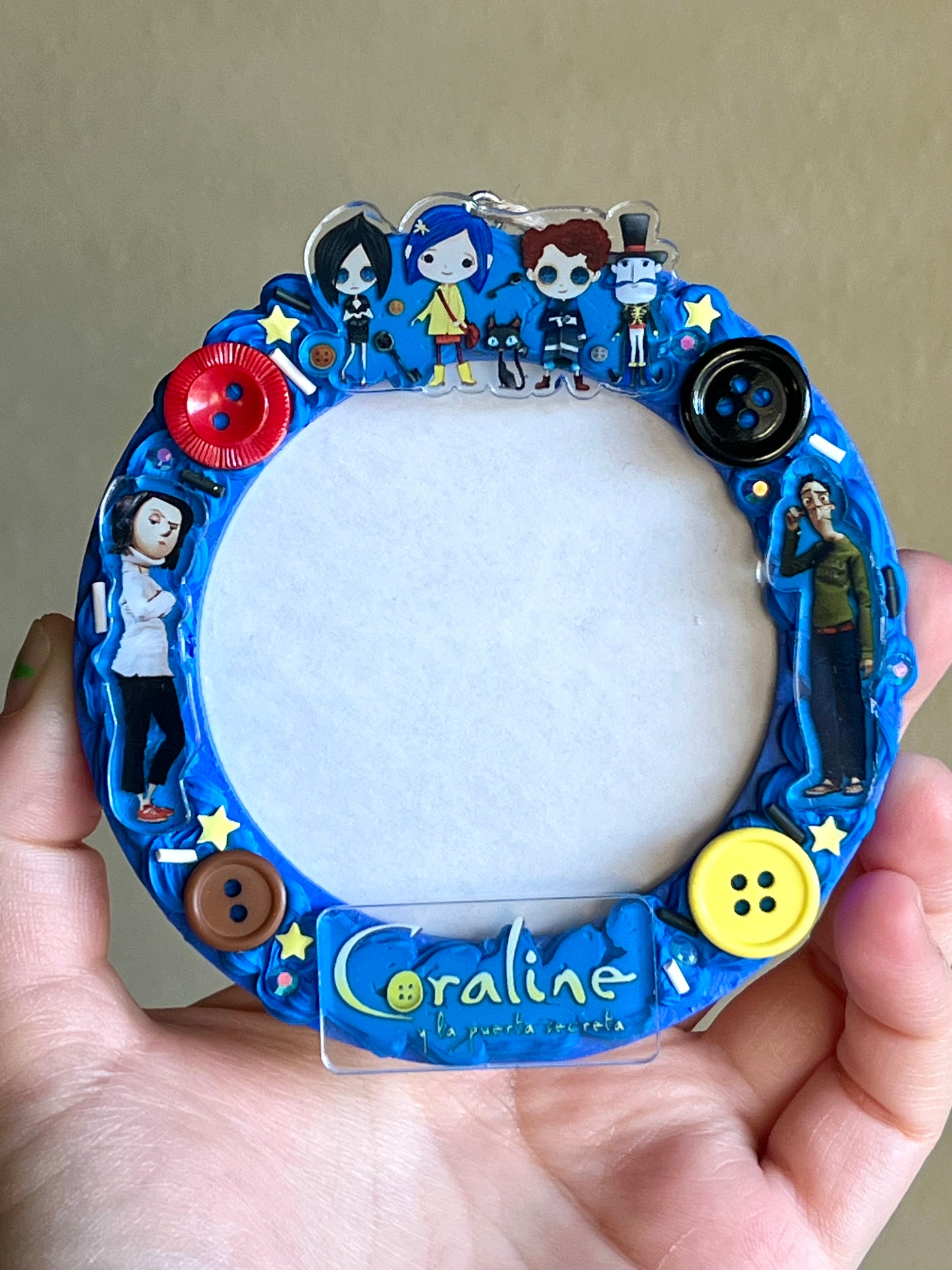 Coraline Decoden Picture Frame Ornament / Decoden Picture Frame ...