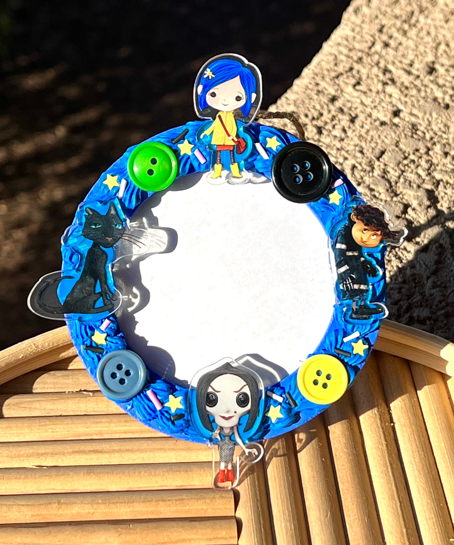 Coraline Decoden Picture Frame Ornament / Decoden Picture Frame ...