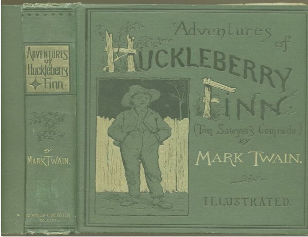 Adventures of Huckleberry Finn by Mark Twain Complete Book Published ...