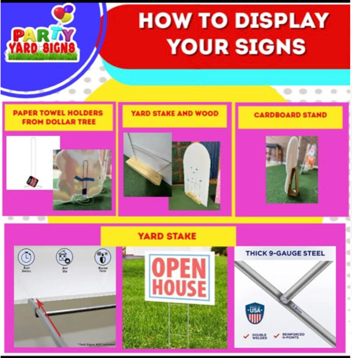 Realistic Movie Dinosaurs World Kids Party Props and Decor Yard Cards ...