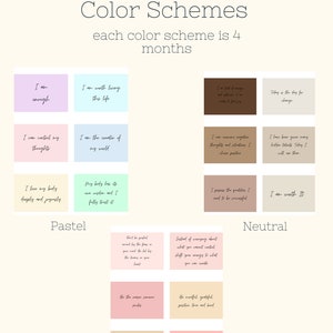 365 Daily Affirmation Cards, Digital Downloads, Planner Stickers ...