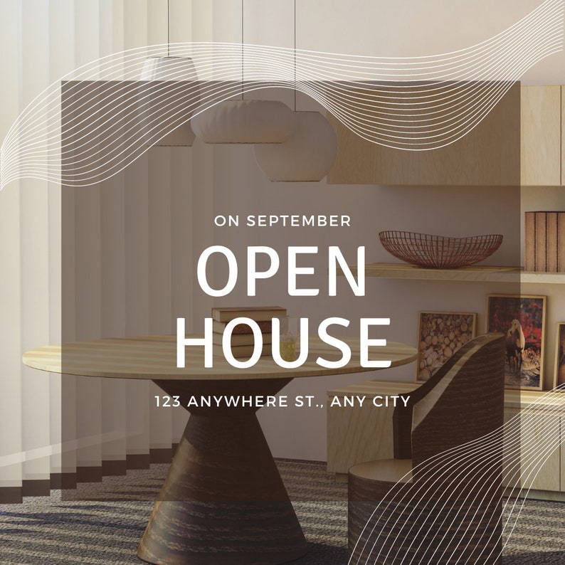 8 Open House Flyer Digital Template - Etsy