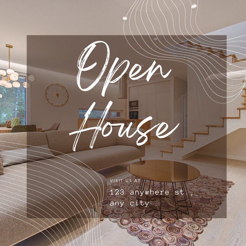8 Open House Flyer Digital Template - Etsy