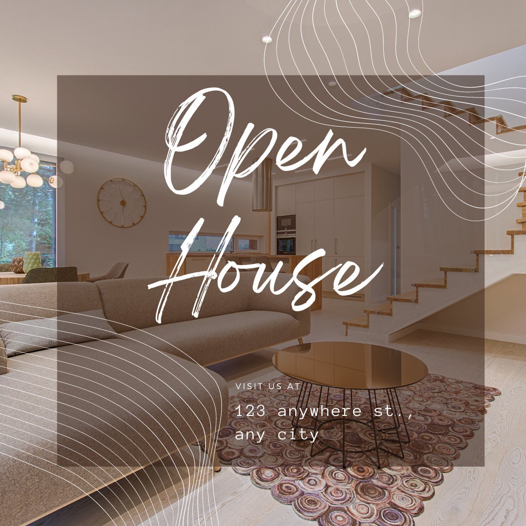 8 Open House Flyer Digital Template - Etsy
