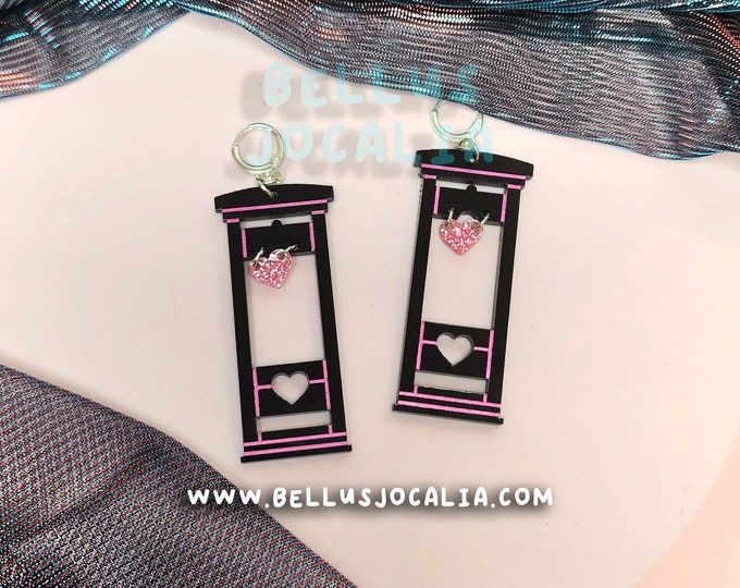 Love Guillotine Earrings - Etsy