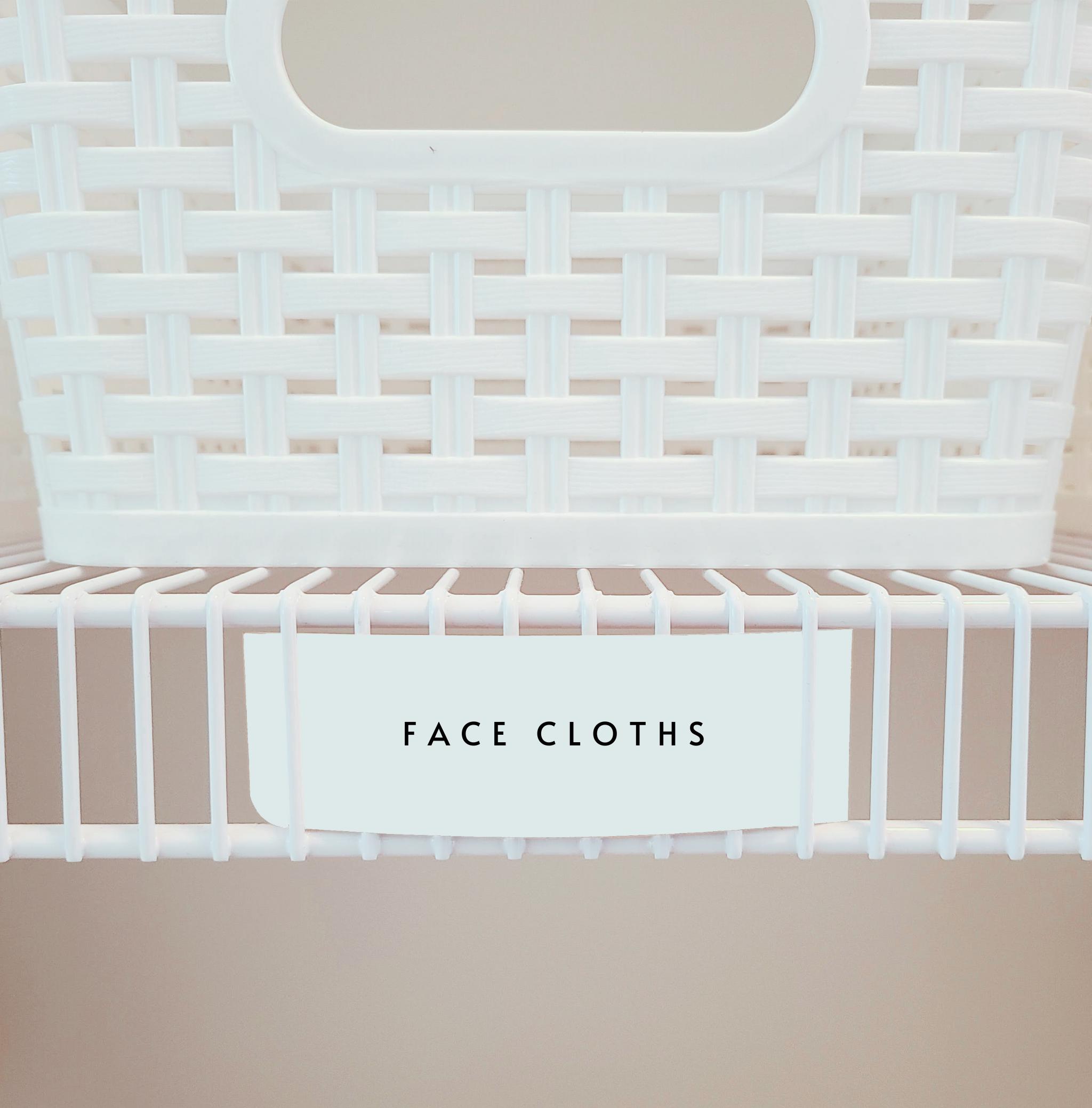 Printable Linen Wire Shelf Labels | Digital Download - Etsy