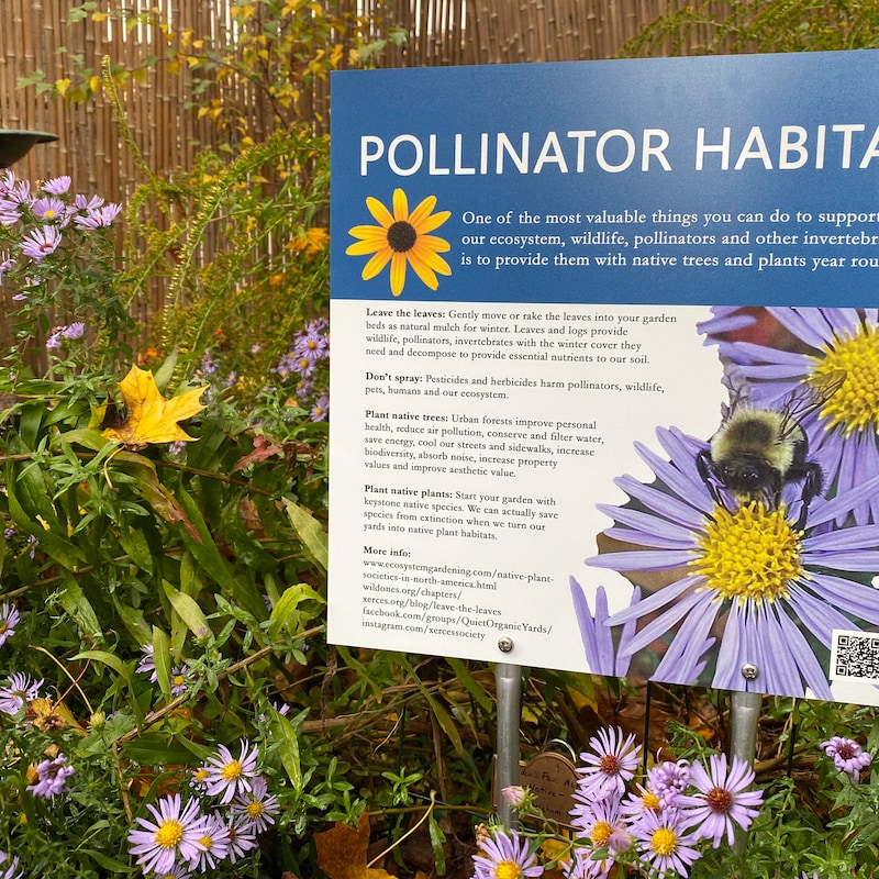 Pollinator Sign - Etsy