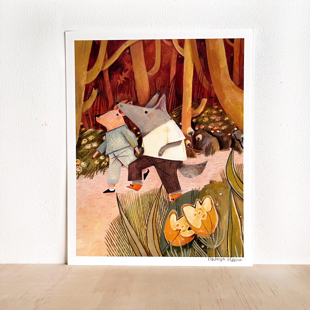 Friend or Foe | Art Print 8 X 10 Inch - Etsy