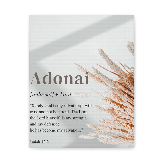 Adonai Quotes
