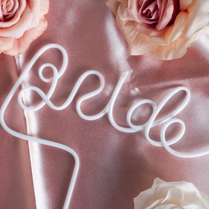 Bachelorette Party Straw Bride Babe Ring Straw Bridal Shower Straw ...