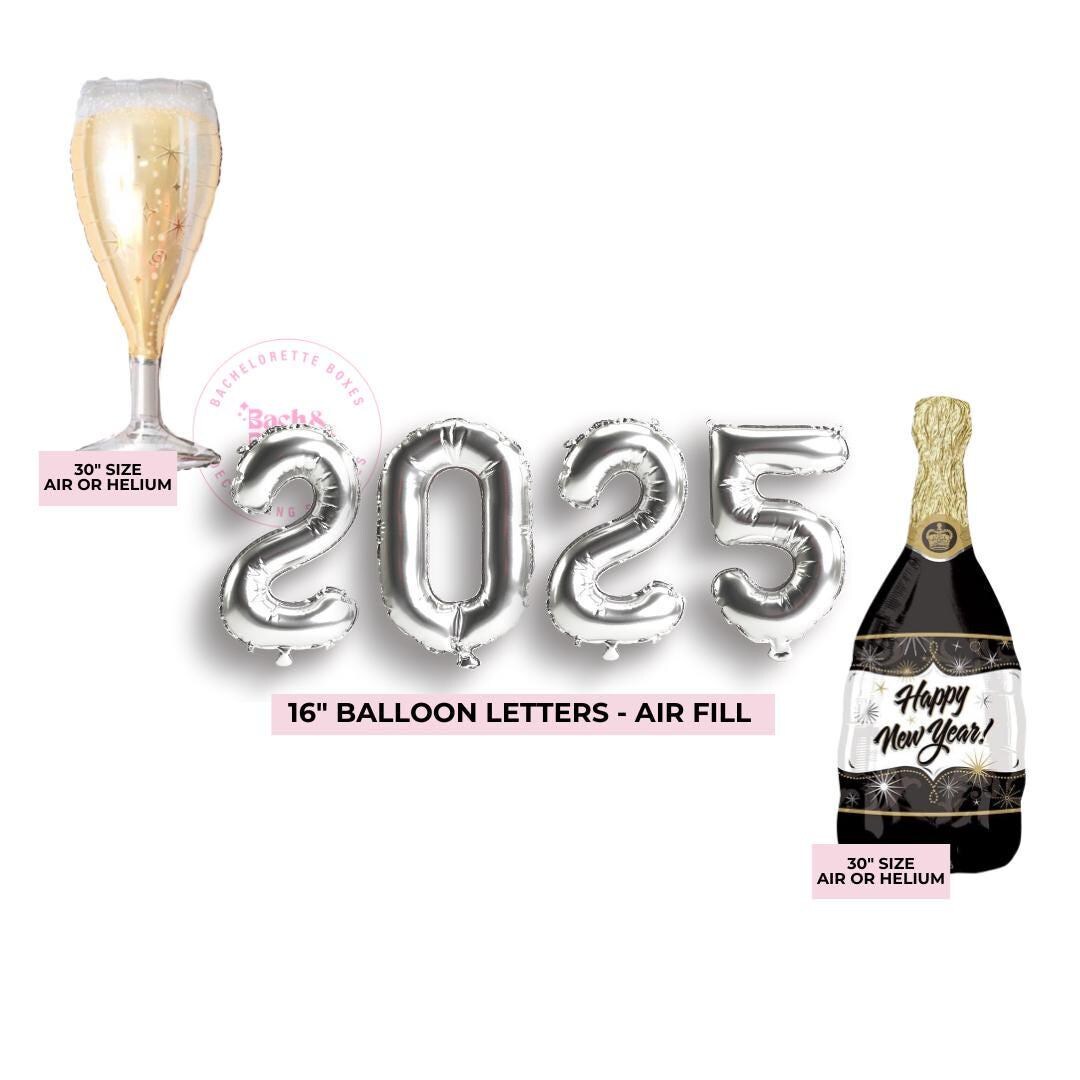 2025 Balloon 2025 Decoration New Years Eve Balloon NYE 2025 Banner ...