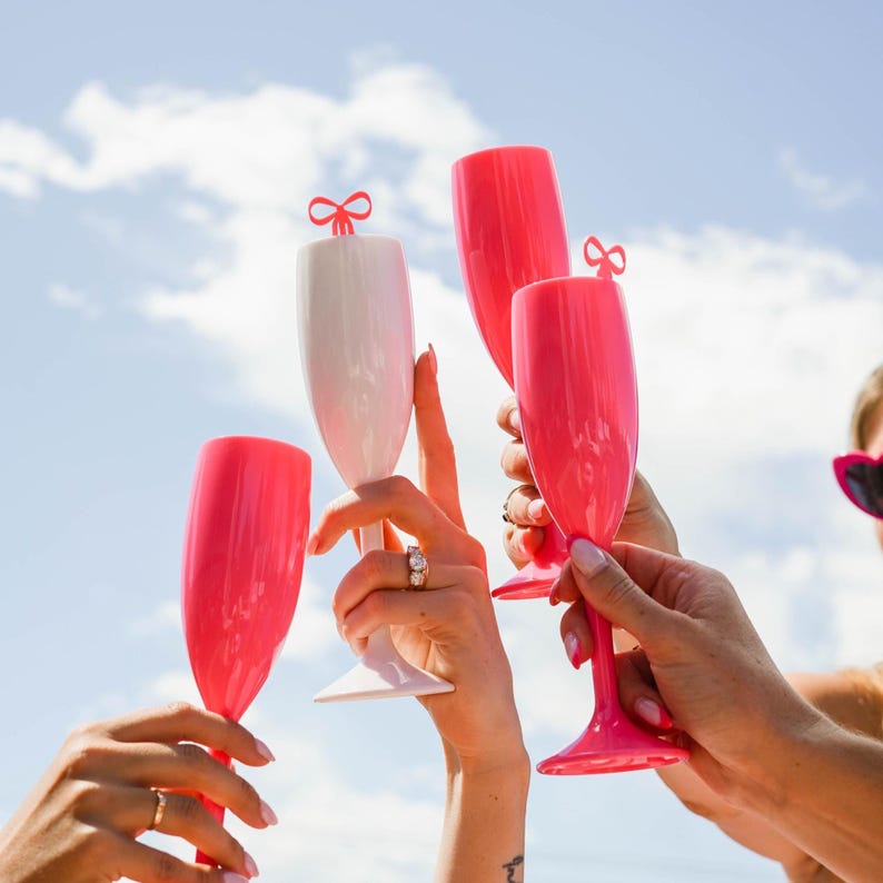 Veuve Cup Personalized Champagne Flute Rendez Veuve Bachelorette Glass ...