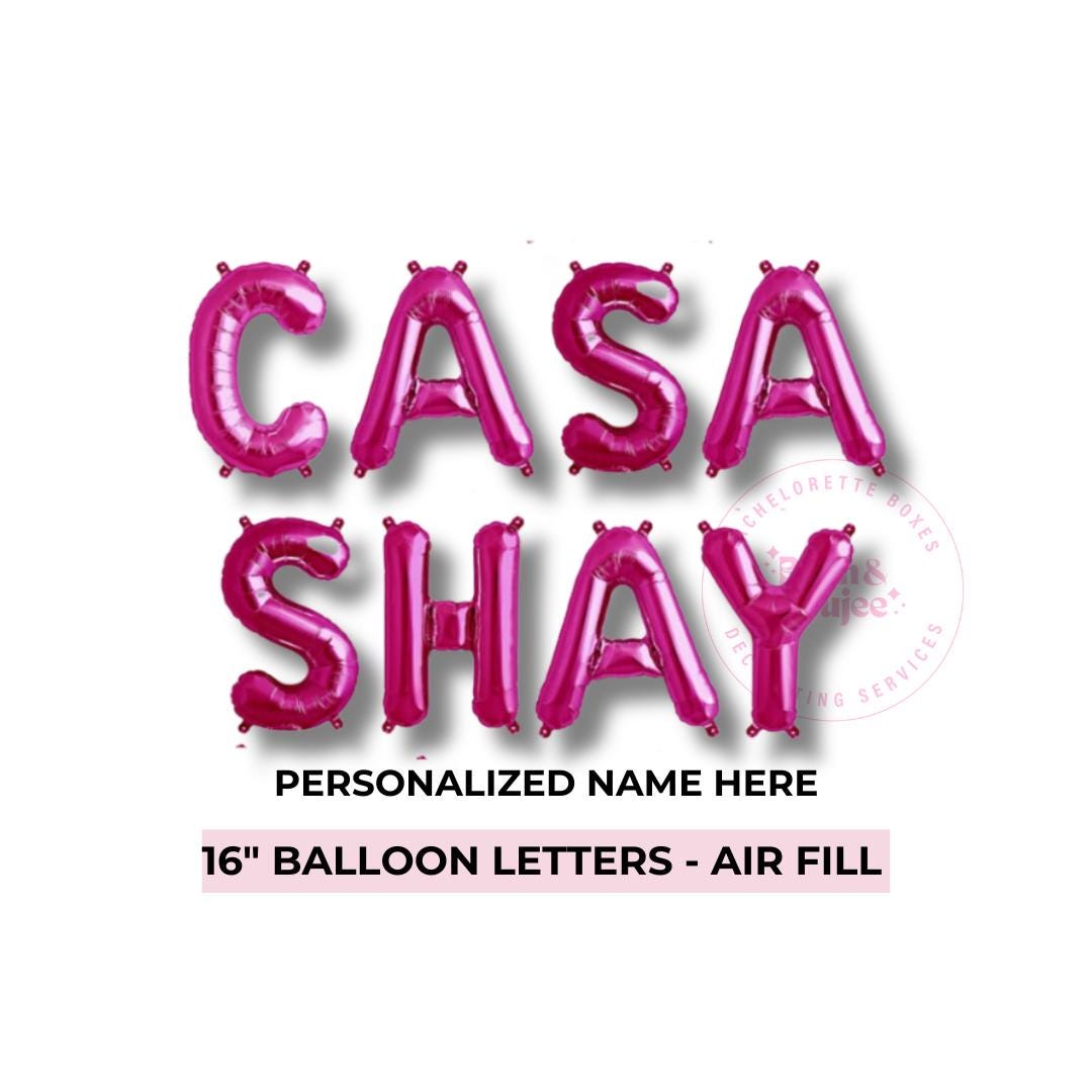 Casa Banner Casa Sign Custom Phrase Balloon Mi Casa Es Su Casa ...