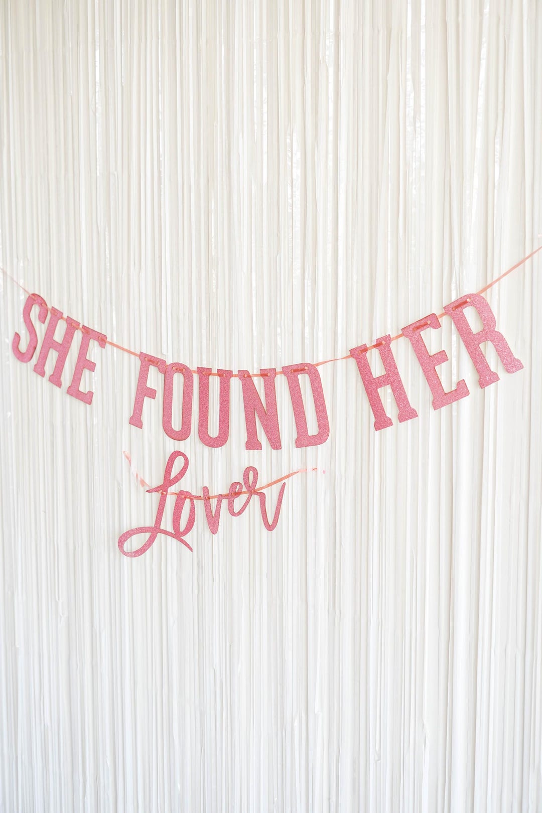 Bridal Era Theme Bachelorette Banner She Found Her Lover Swiftie ...