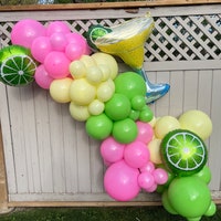 Wine Tacos Friends Letter Balloon Kit Birthday Party Balloon Banner ...