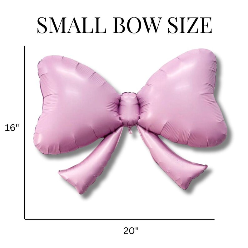 Giant Pink Bow Balloon Dusty Rose Matte Balloon Girl Baby Shower ...