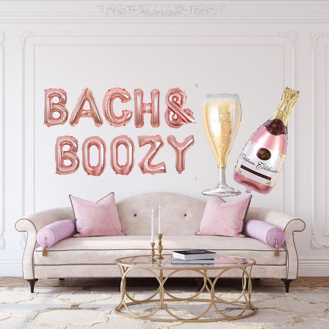 Bach and Boozy Bachelorette Party Drunk Bach Decoration Bride Balloon ...