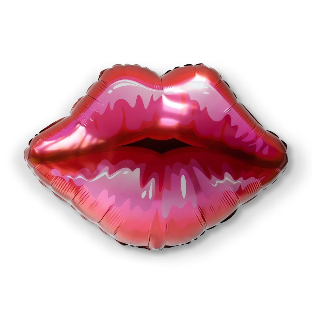 Kissing My 20s 30s 40s Goodbye Jumbo Lip Kiss Balloon Galentines Helium ...