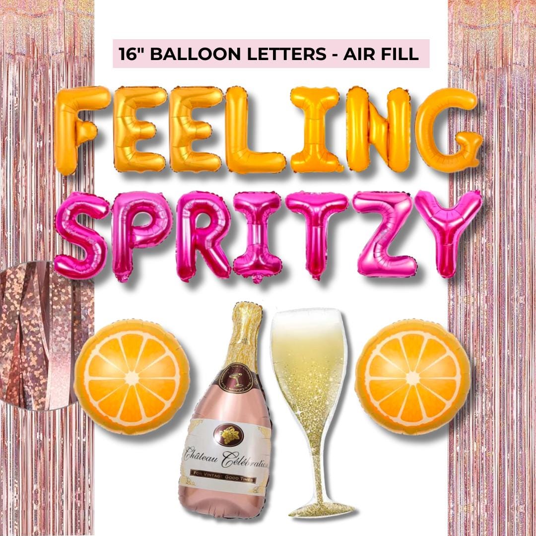 Aperol Spritz Bachelorette Theme Love at First Spritz Feeling Spritzy ...