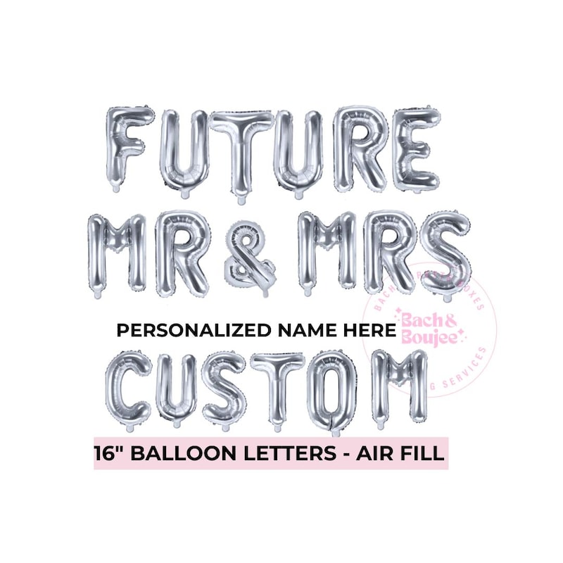 Mr and Mrs Balloons - Etsy