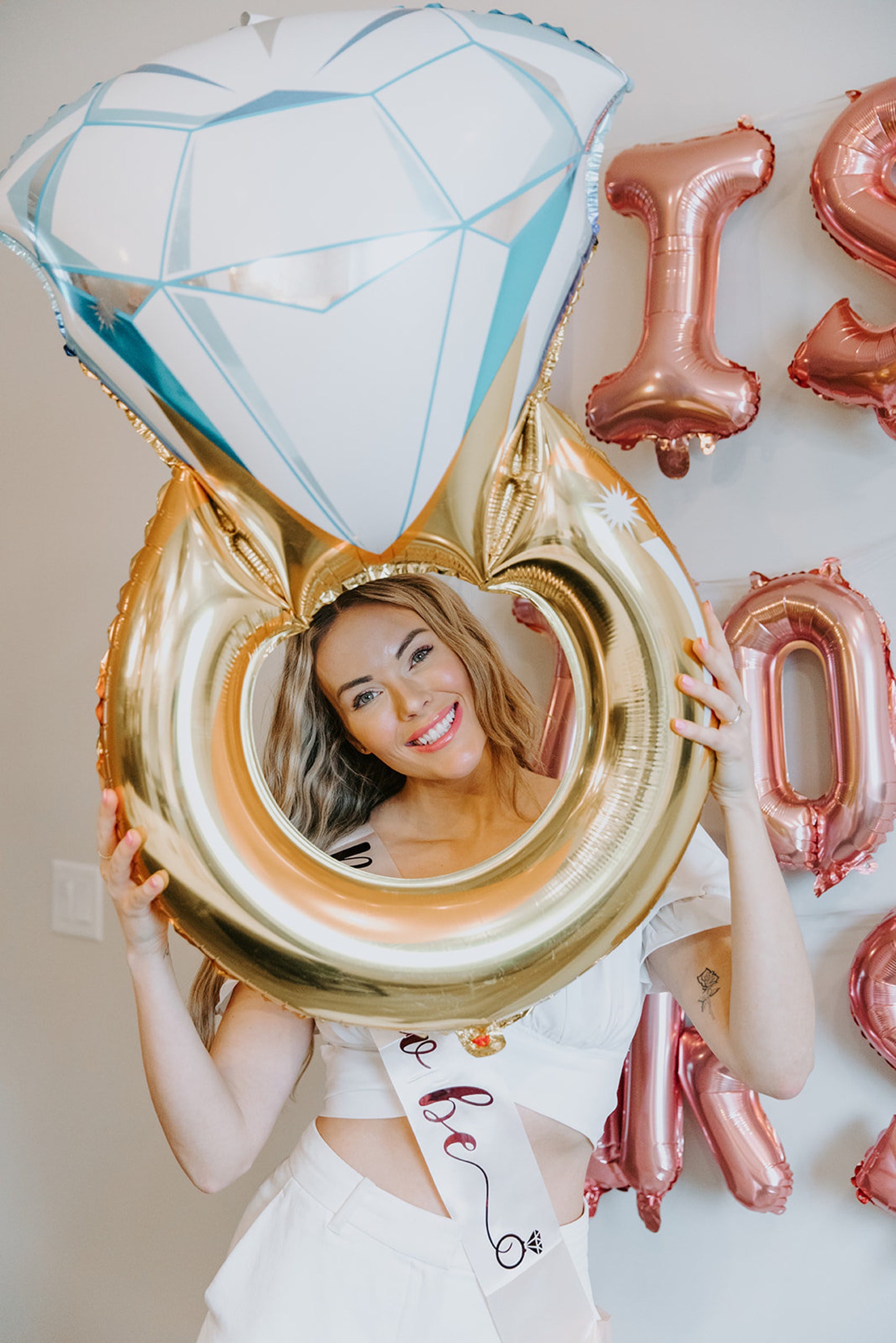 Miss to Mrs Hen Party Balloon Bachelorette Banner Balloon Future Mrs ...