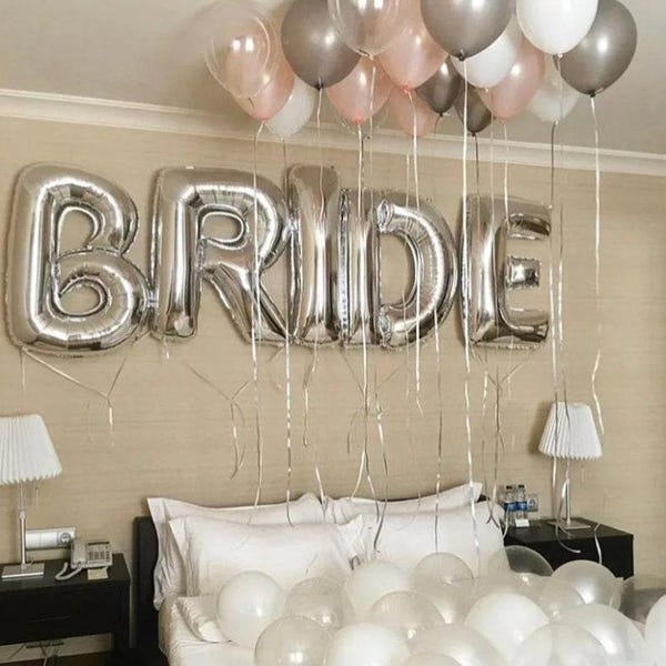 Bride Balloons - Etsy