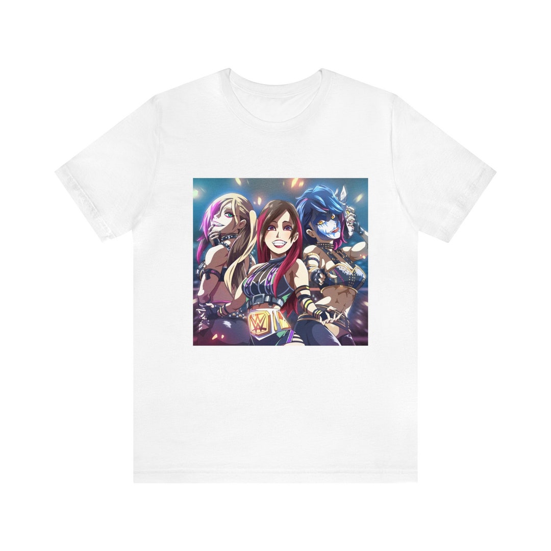 WWE Damage Ctrl Anime Style Short Sleeve Tee - Etsy