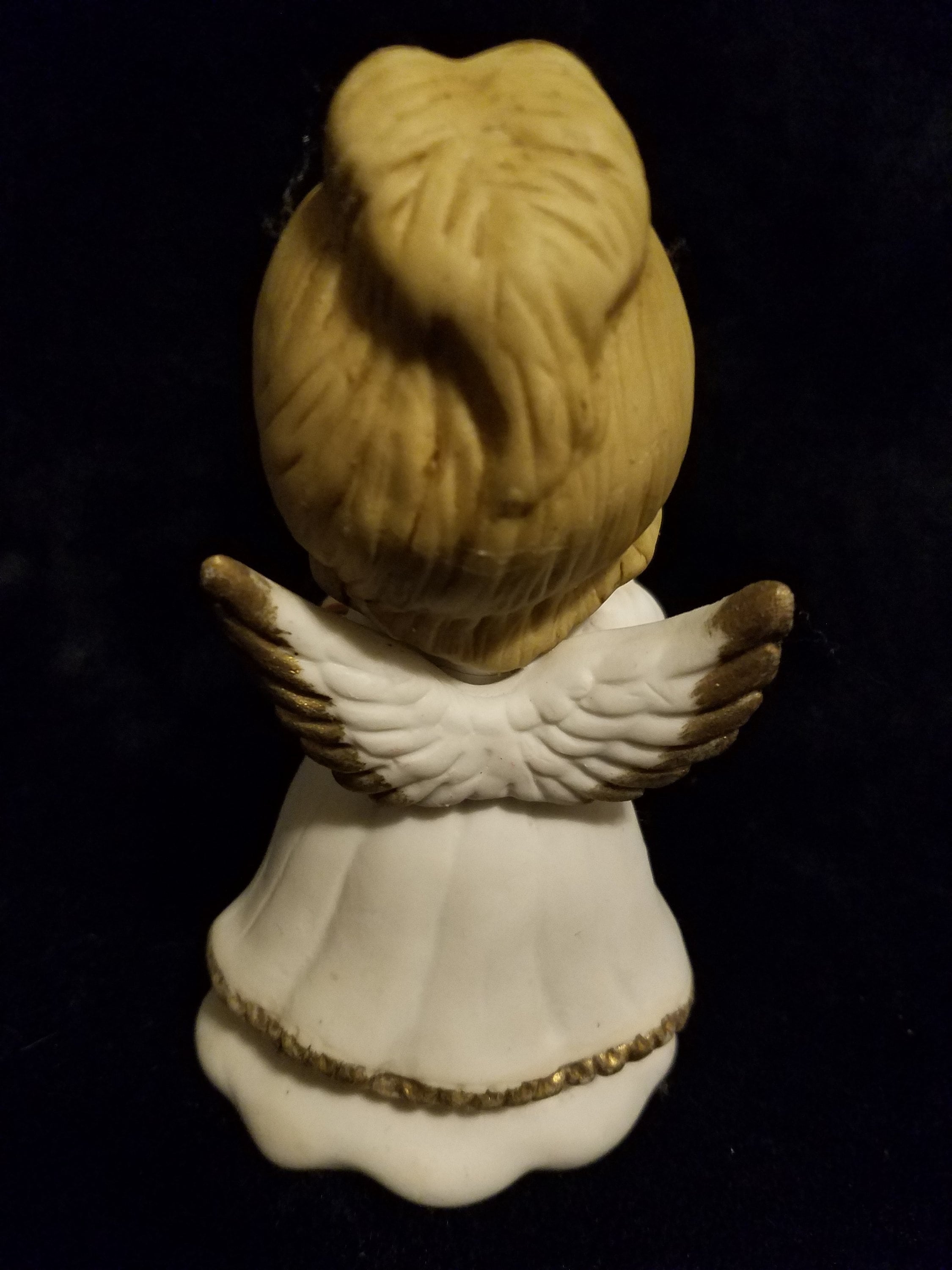 Vintage Enesco Ceramic Angel With Cymbals Figurine 5 1/4 - Etsy