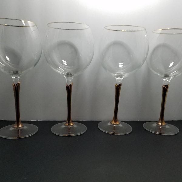 Stemmed Balloon Wine Glasses - Etsy
