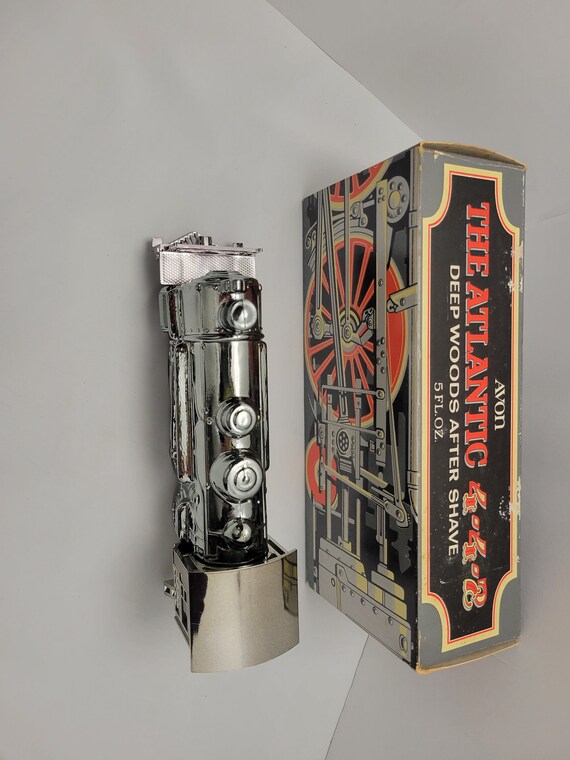 AVON Train The Atlantic 442 Steam Engine Deep Woods A… - Gem