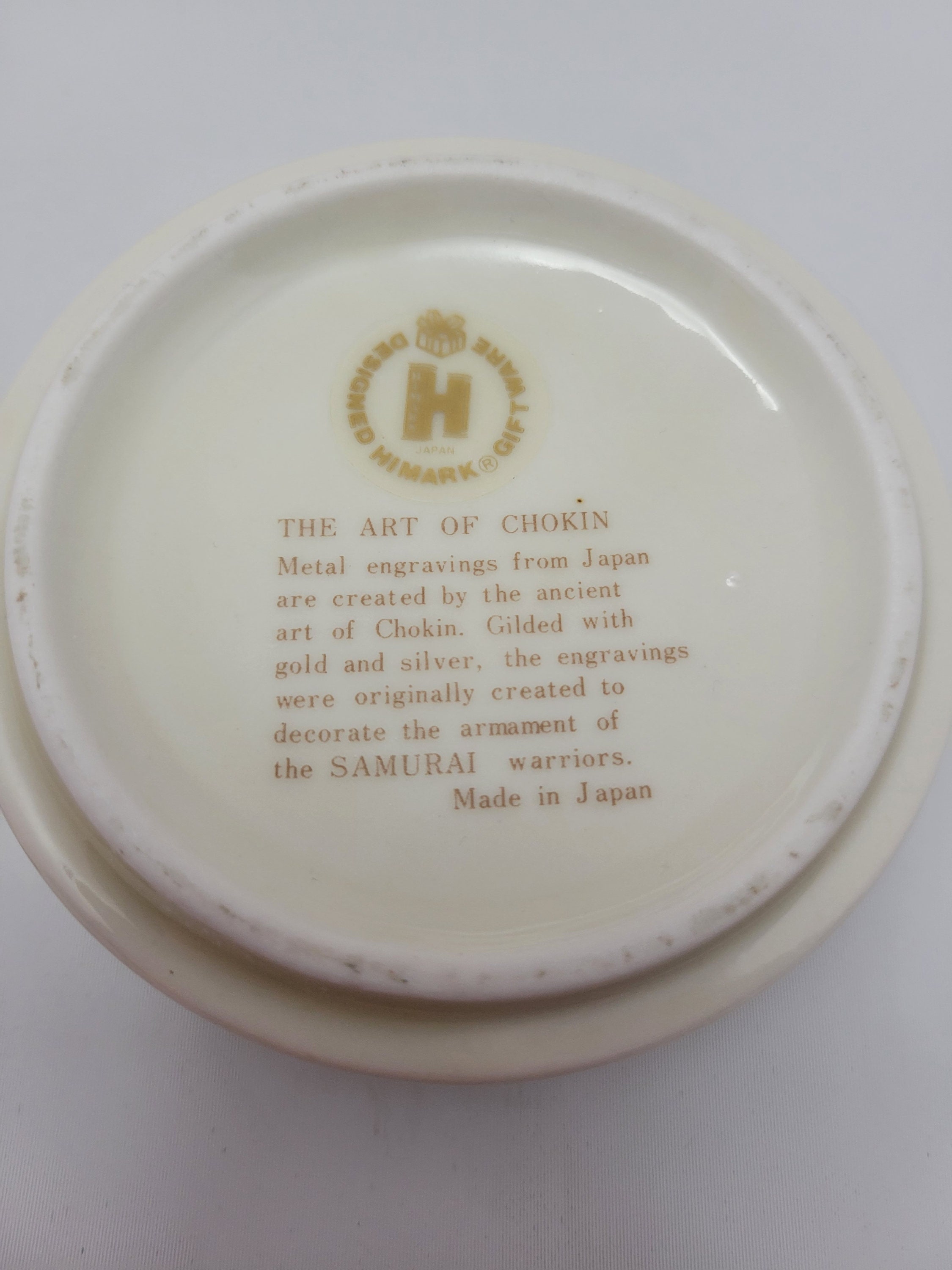 The Art of Chokin Japan 4 Porcelain Trinket Box Flowers - Etsy