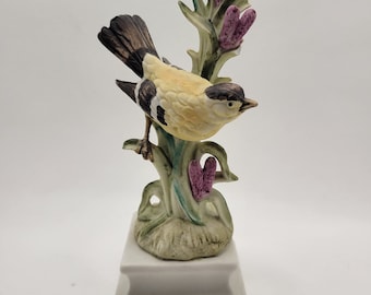 Lefton China House Finch KM4206 Hand Painted - Etsy