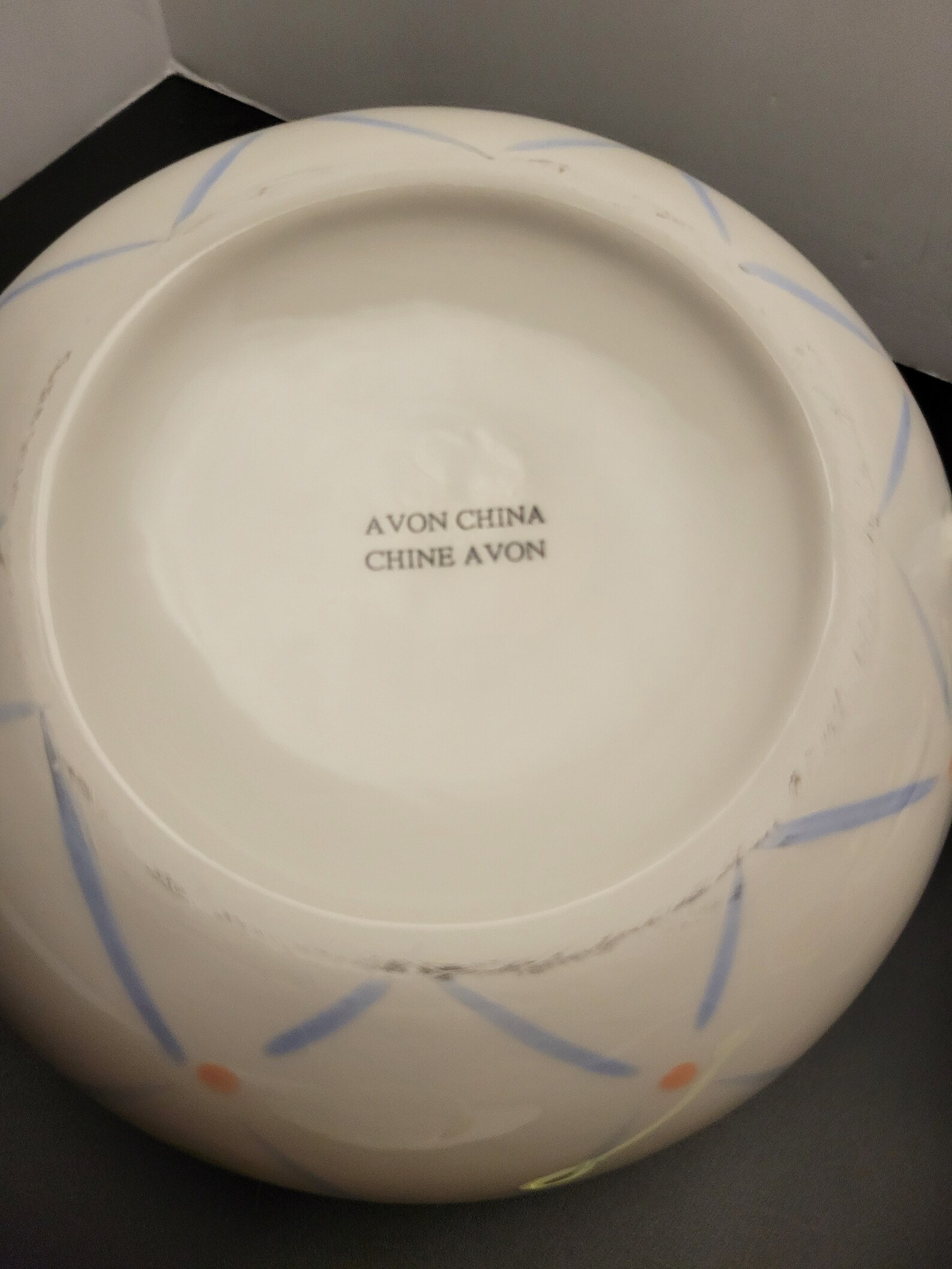 Vintage Avon China Tulip Teapot Cream Sugar Tea Set 6pcs - Etsy