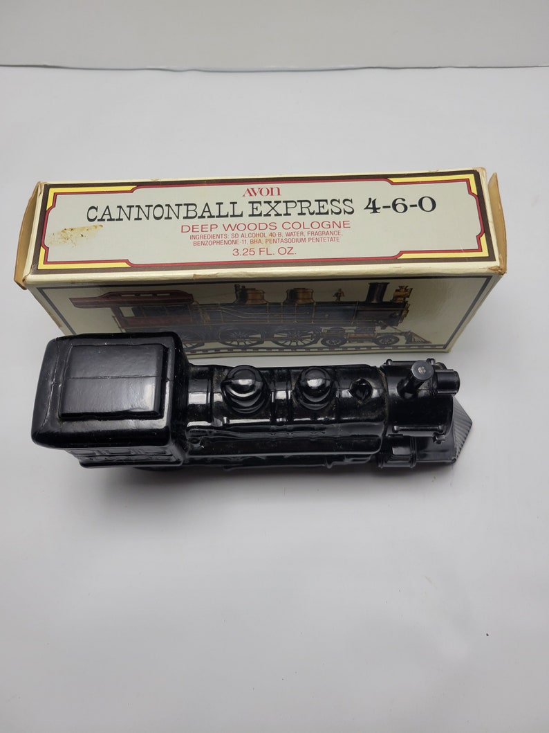 Vintage AVON Train Locomotive Cannonball Express 4-6-0 Wild Country ...