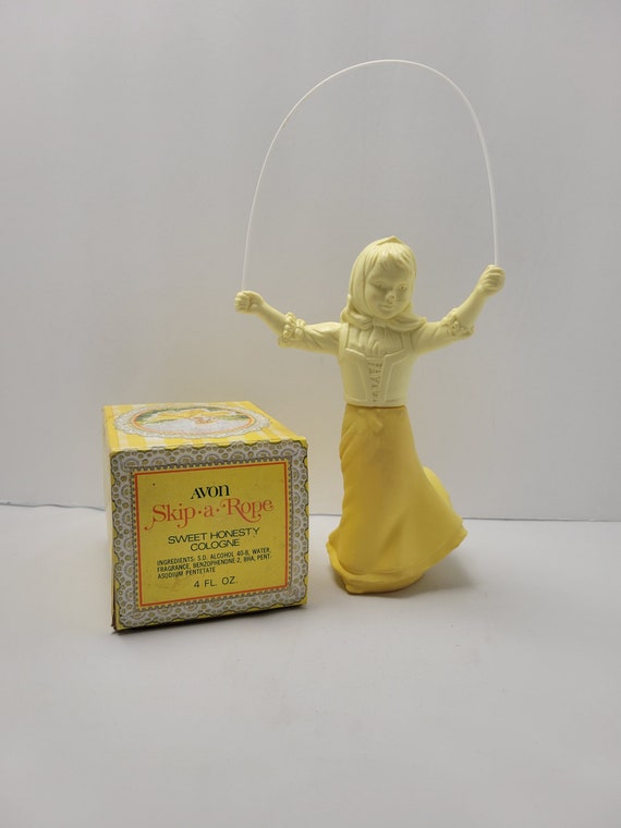 Avon 1970's "Skip -A- Rope" Sweet Honesty Cologne Bo… - Gem