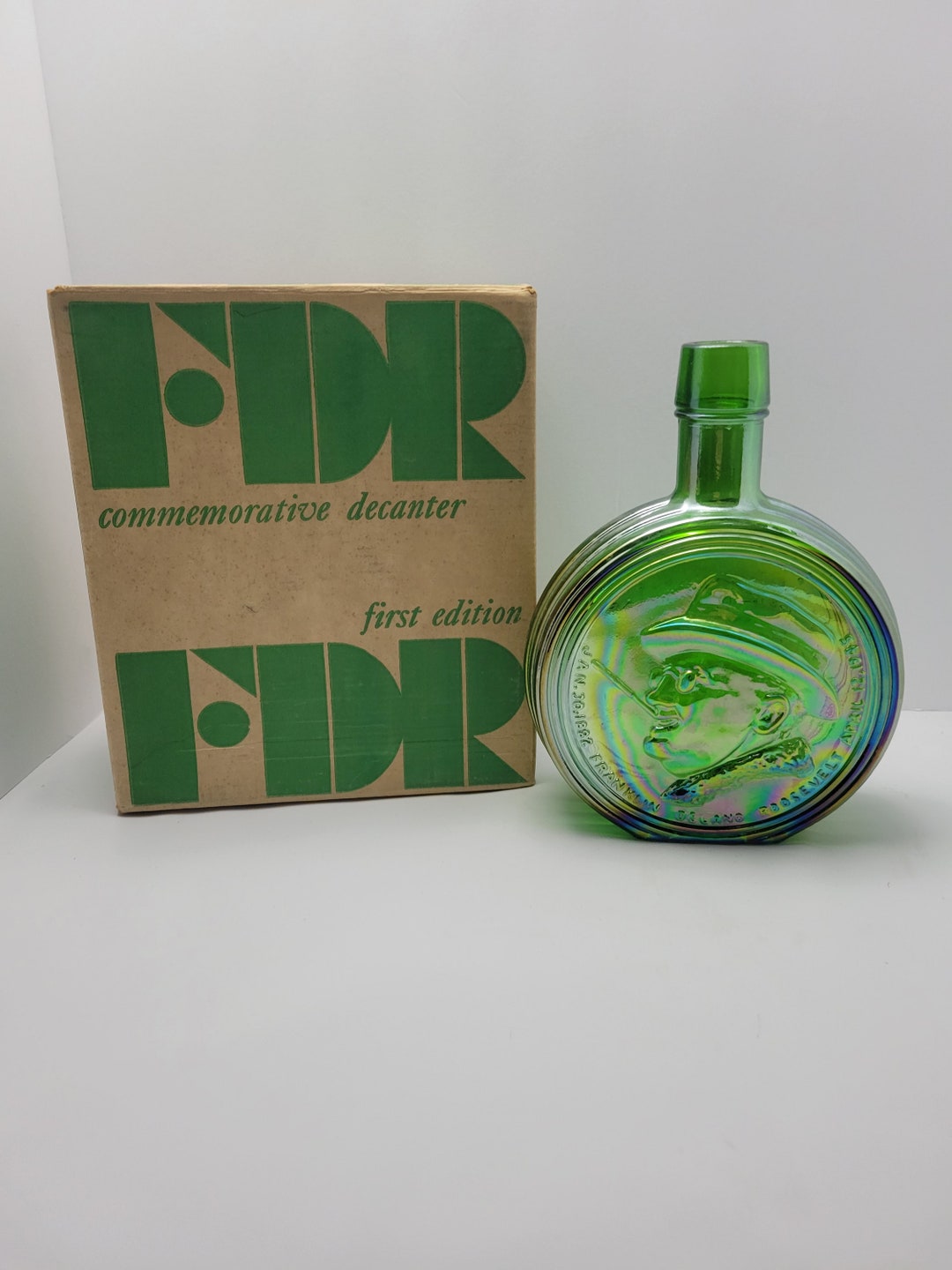 FDR Commemorative Decanter First Edition Nuline Products Company With ...