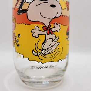 1971 Snoopy Peanuts Camp Snoopy Mcdonald's Collector's Glasses Libbey ...