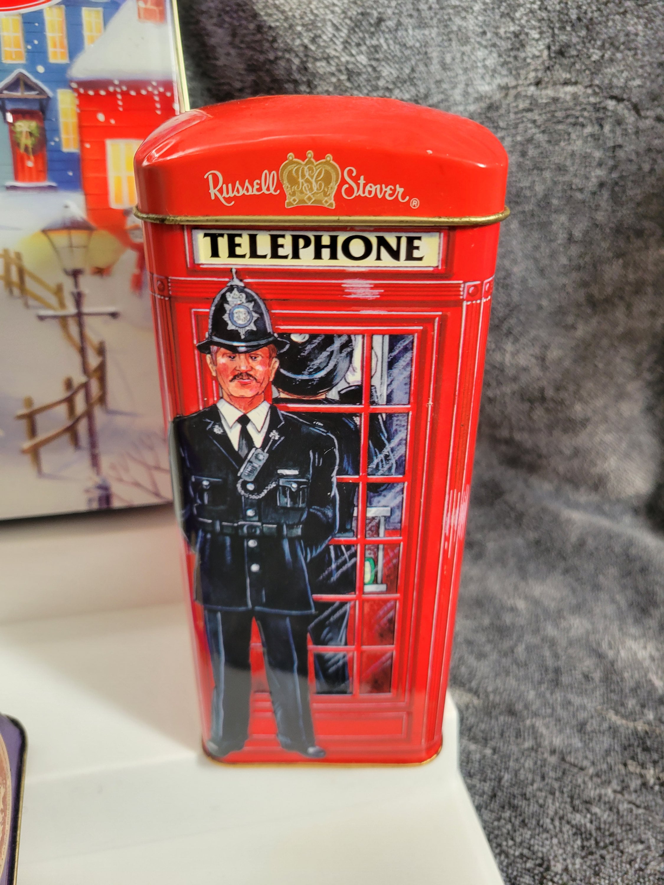 Vintage Collectible Advertisement Tins Russell Stover Tin - Etsy