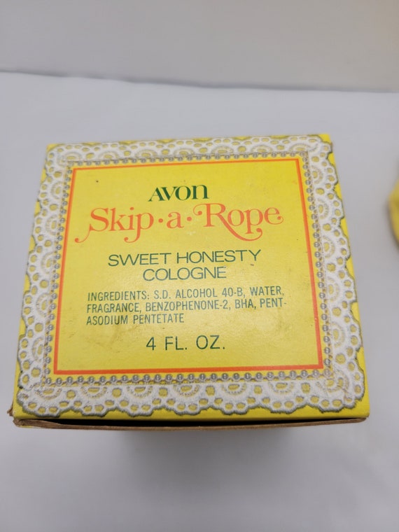 Avon 1970's "Skip -A- Rope" Sweet Honesty Cologne Bo… - Gem