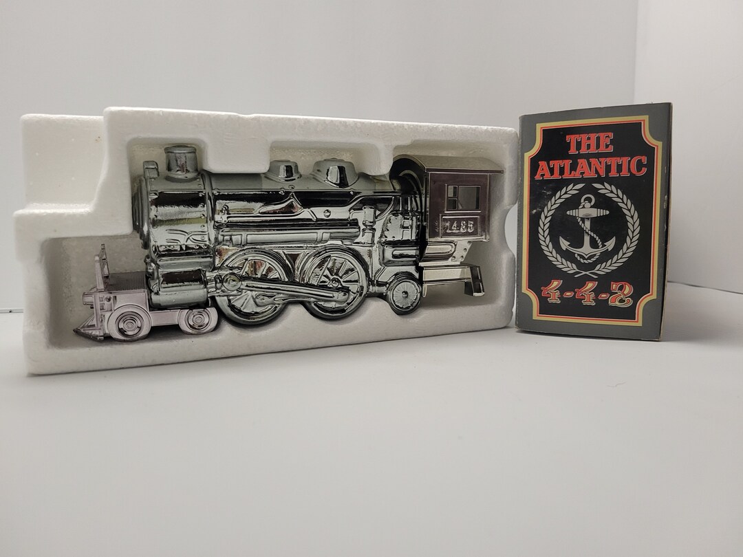 AVON Train the Atlantic 442 Steam Engine Deep Woods Aftershave Railroad ...