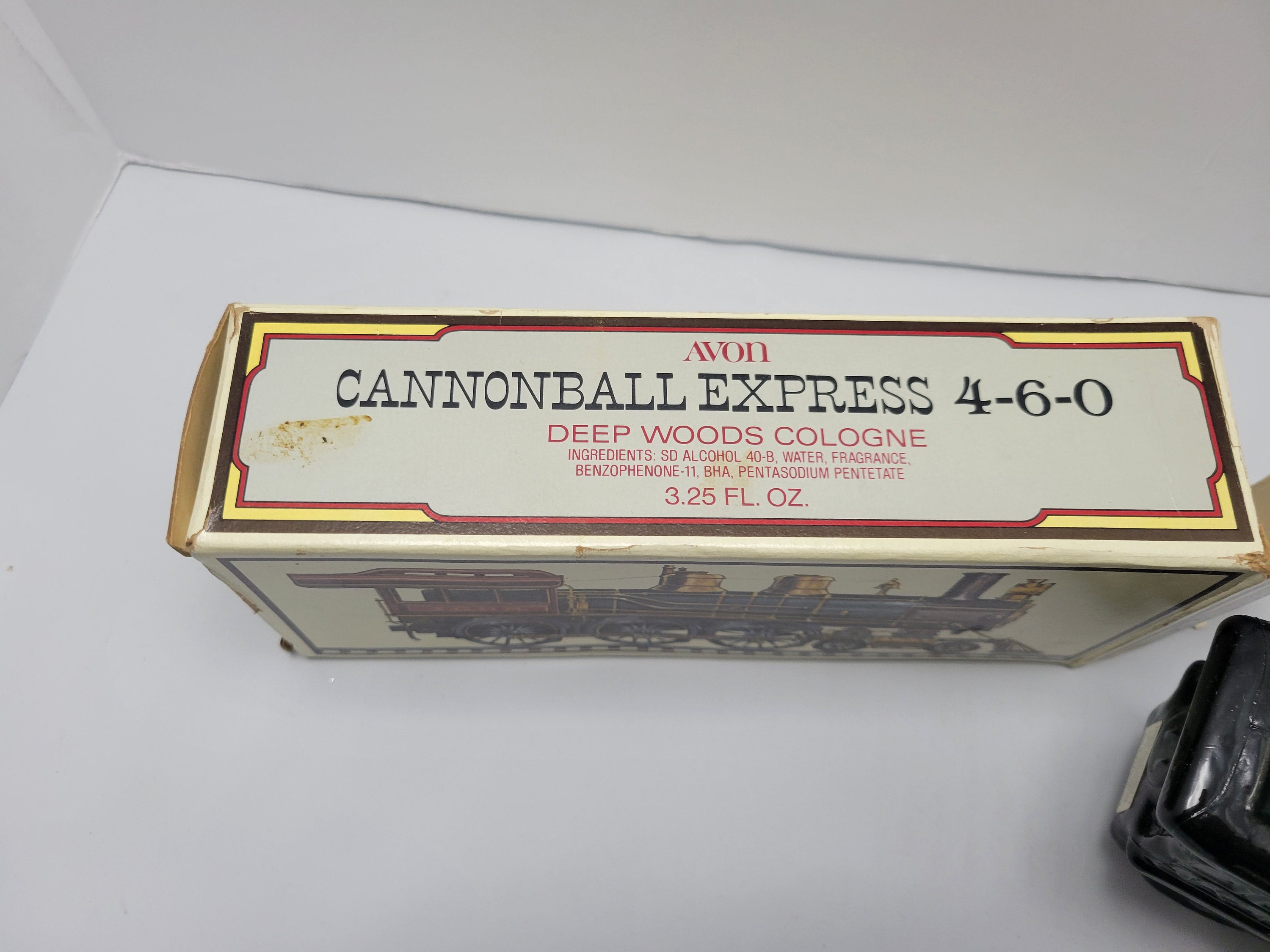 Vintage AVON Train Locomotive Cannonball Express 4-6-0 Wild Country ...