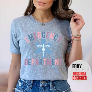 Emergency Department Shirt ER Nurse ED RN Registered Nurse Emergency ...