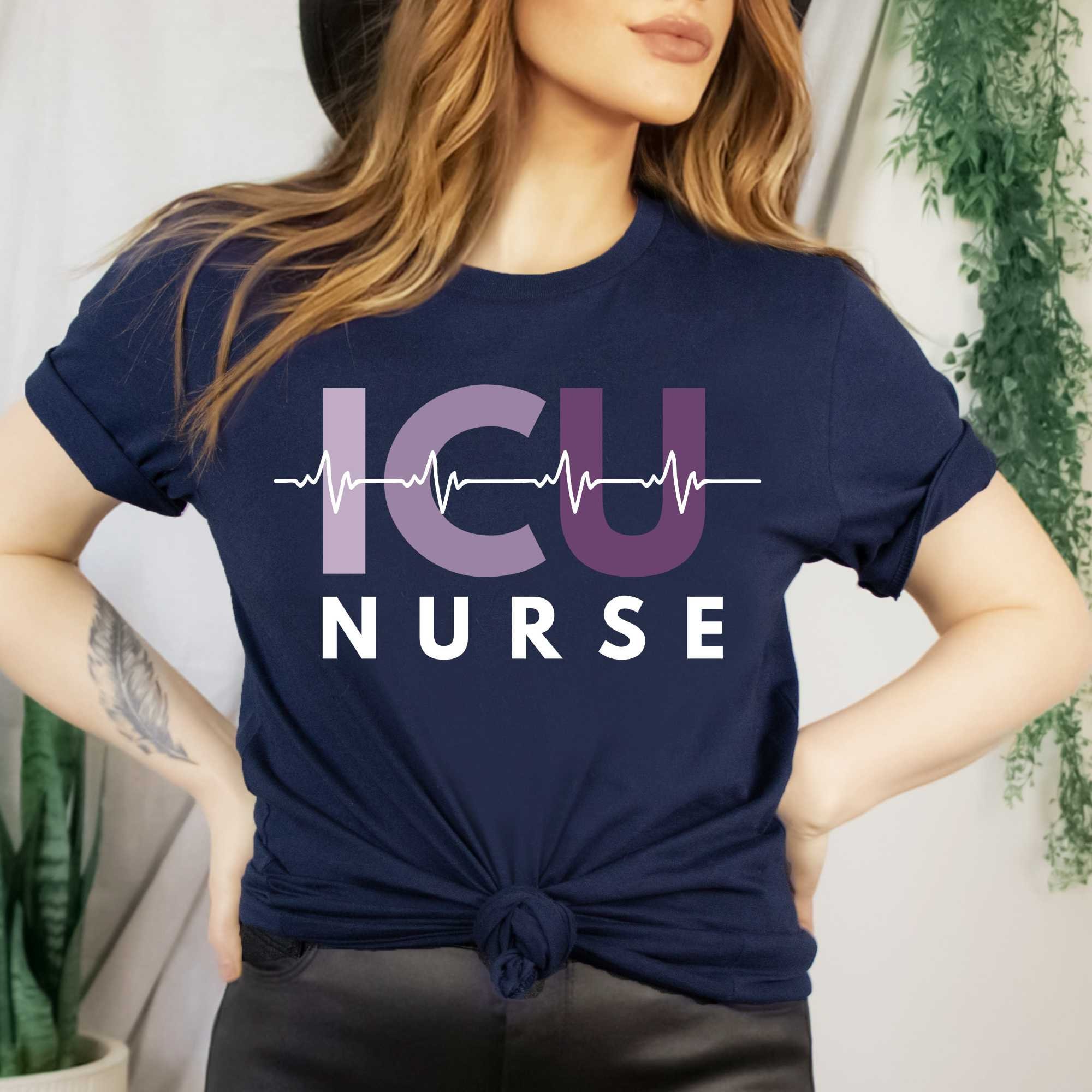 ICU Nurse Shirt, Intensive Care Nurse Shirt, Nurse Shirt, ICU Nurse ...