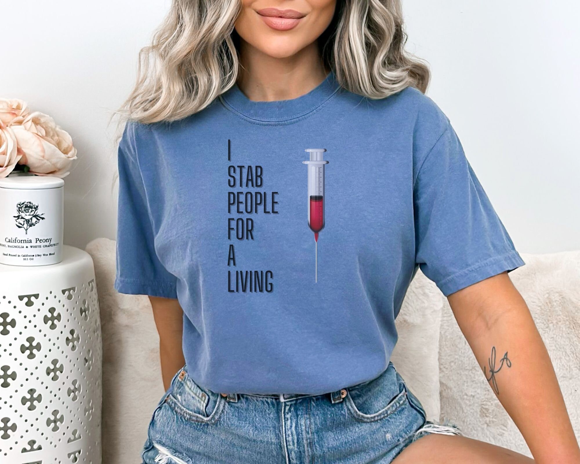 Comfort Colors PICC Nurse Fun Nurse Shirt Vascular Access IV - Etsy