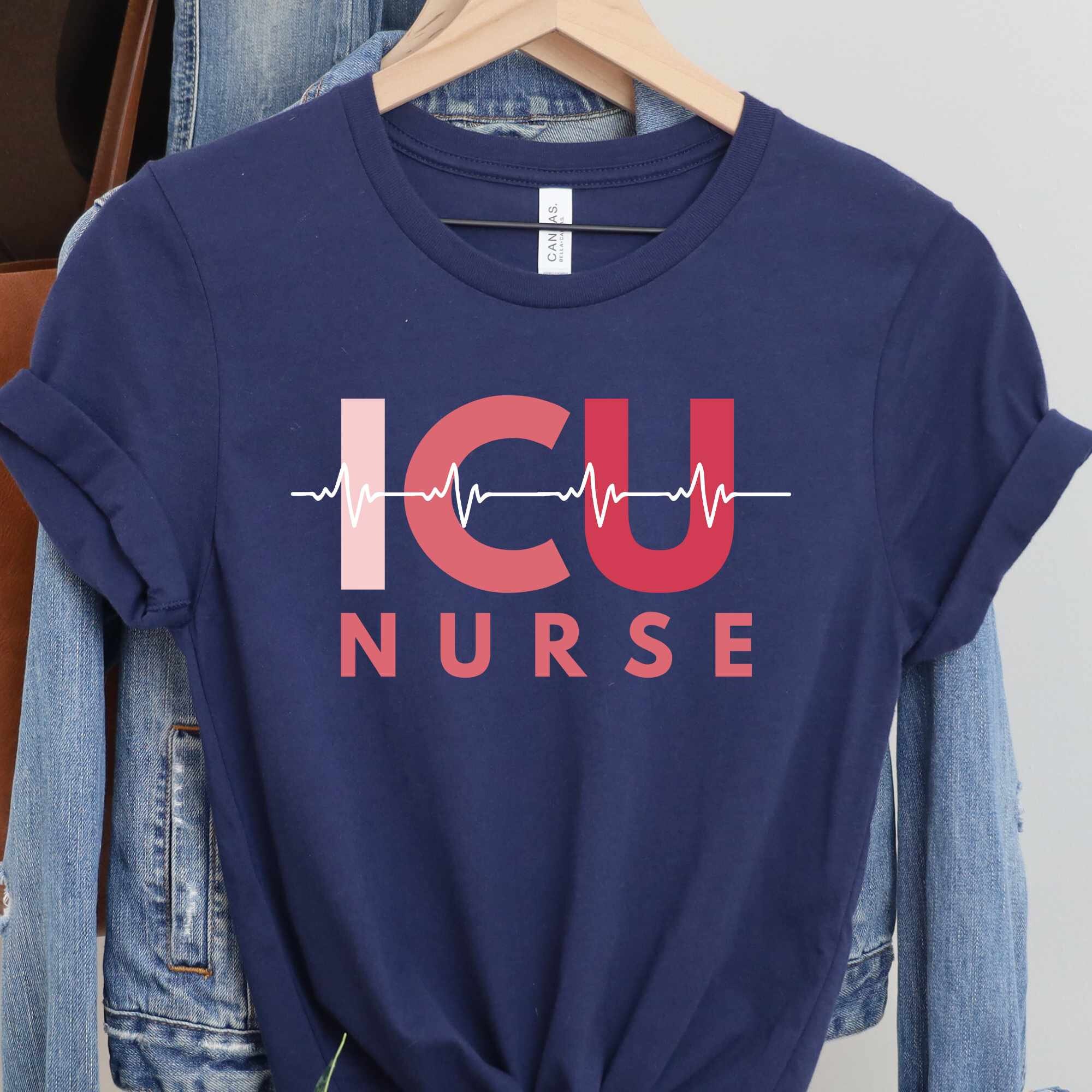 ICU Nurse Shirt Intensive Care Unit Nurse Sweatshirt Unisex - Etsy
