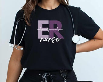 Er Social Club Shirt for Work, Er Nurse Shirt for Emergency Room Staff ...