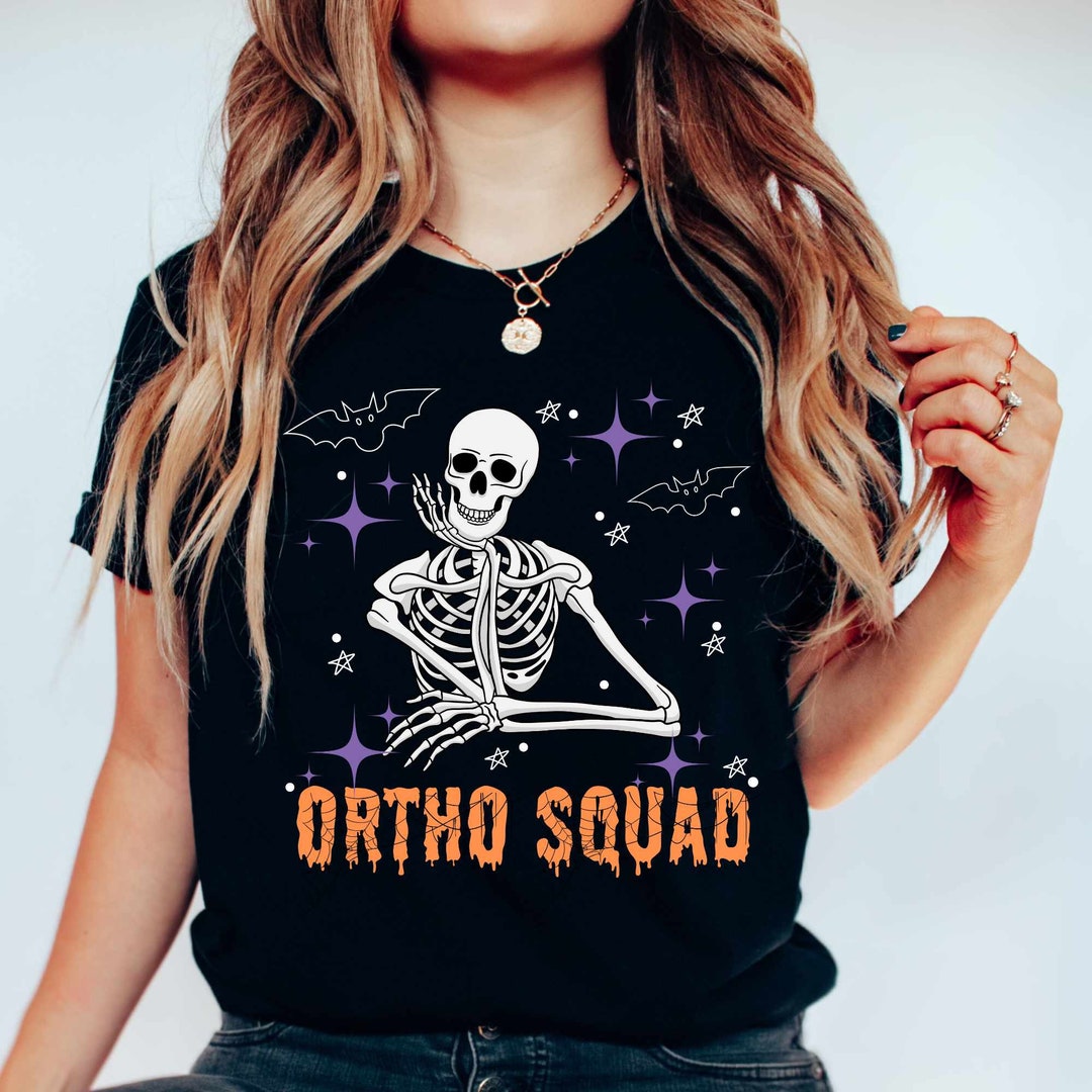 Halloween Ortho Squad Shirt Ortho Crew Shirt Ortho Boo Crew Orthopedic ...
