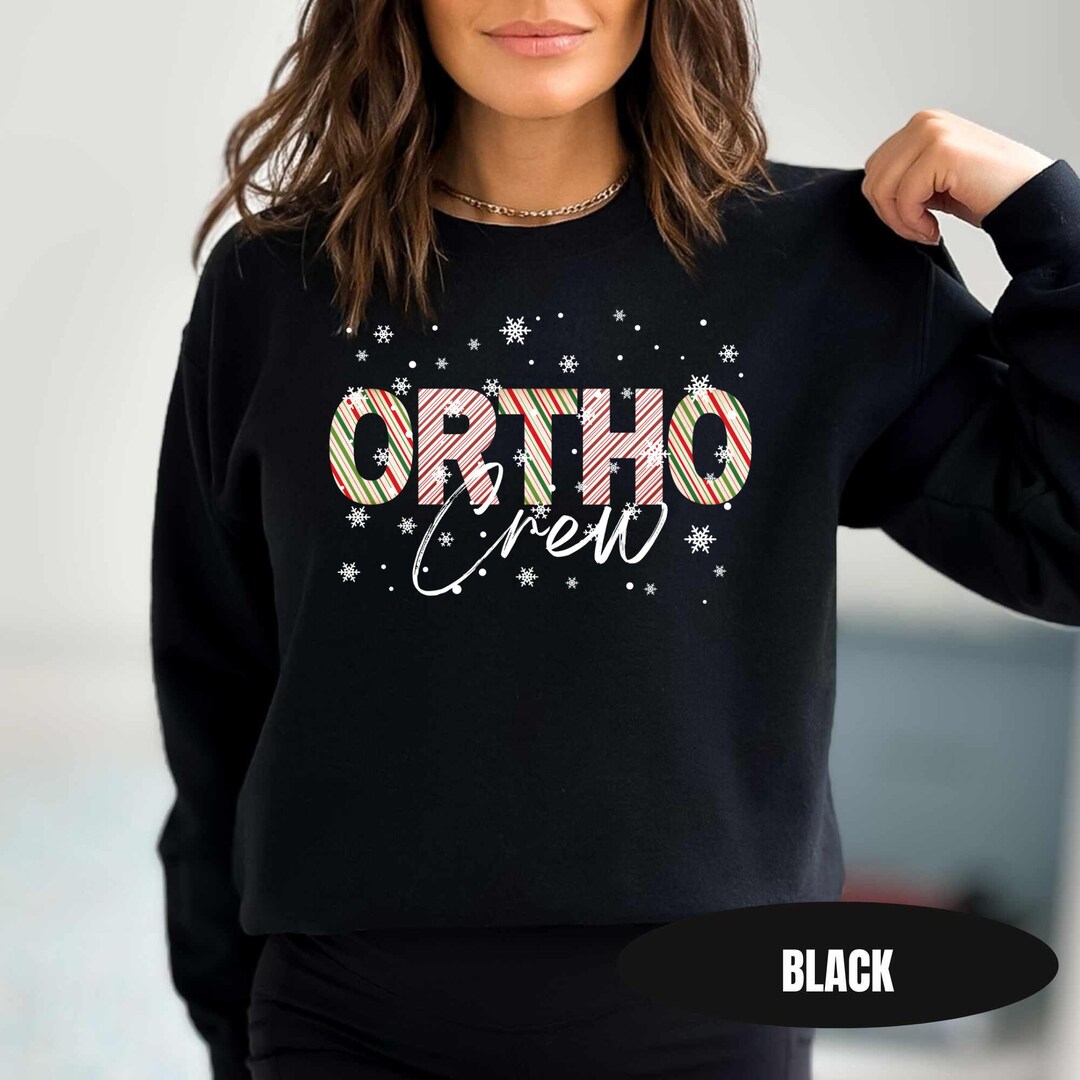 Ortho Sweatshirt Ortho Nurse Shirt Funny Orthopedics Christmas Sweater ...
